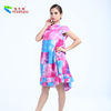 Fashion Style Ladies Short Summer Dresses None Decoration , Knee Length