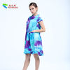 Natural Waistline Short Cotton Summer Dresses Ladies Trendy Floral Dresses