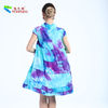 Natural Waistline Short Cotton Summer Dresses Ladies Trendy Floral Dresses
