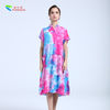 100% Cotton Summer Clothing Womens Casual Summer Dresses V Neck Knee - Length