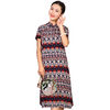Straight Silhouette Qipao Style Dress , Traditional Chinese Long Dress Cheongsam