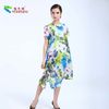Midi Colorful Printing Long Summer Dress