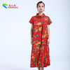 YIZHIQIU Wholesales Custom Floral Print Long Dress