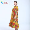 YIZHIQIU Odm Design Printing Patterns Retro Dress