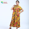 YIZHIQIU Odm Design Printing Patterns Retro Dress