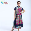 YIZHIQIU Cotton Printing Patterns Fashion Dress