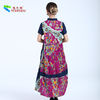 YIZHIQIU Cotton Printing Patterns Fashion Dress