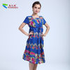 YIZHIQIU China Flower Style Retro Element Dresses