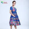 YIZHIQIU China Flower Style Retro Element Dresses