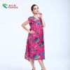 YIZHIQIU Peony Flower Colorful Long Dress Custom