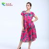 YIZHIQIU Peony Flower Colorful Long Dress Custom