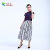 YIZHIQIU China Style Printing Cotton Modern Dress
