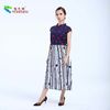 YIZHIQIU China Style Printing Cotton Modern Dress