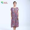 YIZHIQIU Hot Sale Printing Midi Summer Loose Dress