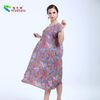 YIZHIQIU Hot Sale Printing Midi Summer Loose Dress