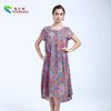 YIZHIQIU Hot Sale Printing Midi Summer Loose Dress