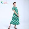 YIZHIQIU Custom Design Lady Color Loose Long Dress