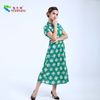 YIZHIQIU Custom Design Lady Color Loose Long Dress