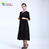 YIZHIQIU Wholesale Custom Black Loose Maxi Dress