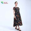 YIZHIQIU Umbrella High Waist Prom Pleated Dresses