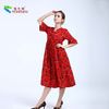 YIZHIQIU Short Sleeve Cotton And Linen Flare Dress