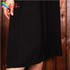 Simple Long Linen Dresses , Ladies One Piece Dress Mexican Embroidered