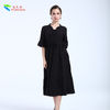 YIZHIQIU spring short Sleeve Washable dress women