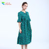 YIZHIQIU Chinese short sleeve hot night dress