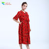 Soft Half Sleeve Plus Size Cotton Summer Dresses For Pregnant Woman
