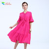 100 Cotton Plus Size Womens Clothing , Short Summer Dresses For Plus Size Ladies