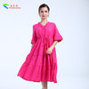 100 Cotton Plus Size Womens Clothing , Short Summer Dresses For Plus Size Ladies
