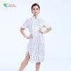 YIZHIQIU spring Anti-Wrinkle 100% Cotton dress for women