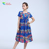 YIZHIQIU Breathable cotton dress women