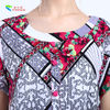 O Neck One Piece Long Cotton Summer Dresses Fit And Flare Silhouette
