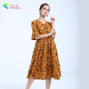 Washable Long Cotton Dresses Short Sleeves , Long Cotton Beach Dress Fashionable