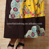 Casual Cotton Plus Size Long Summer Dresses Yellow / Customized Color