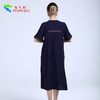 YIZHIQIU embroidered green women boho dress