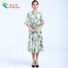 Largos Casual Long Cotton Summer Dresses None Decoration For Beach