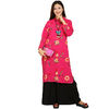 Floral Printed Ladies Cotton Clothing Long Sleeve Winter Dresses Customized Color
