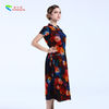 Short Sleeve Washable Women Summer Dress