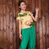 ODM OEM Lotus Patterns Womens Casual Blouses Short Length With Floral Pattern