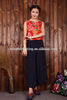 Women Casual Sleeveless Printed Cotton Blouse