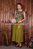 Women Casual Sleeveless Printed Cotton Blouse