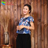 Wholesale printing organic cotton women t shirt
