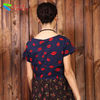 Breathable Origin Design Womens Casual Blouses Retro Ethnic Clothing OEM Service