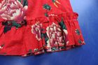 Sexy Printed Sleeveless Halter Crop Top S-XXXL Size , Ruffles Decoration