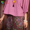 YIZHIQIU cotton blouse women Casual Blouse ropa mujer
