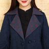 YIZHIQIU cottonpadded ladies embroidered dress coat