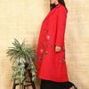 YIZHIQIU cottonpadded embroidered coats for lady