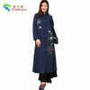 Fashion Chinese Style Embroidered Winter Coats With Flowers / Vintage Decoration